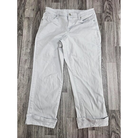Style & Co. | Jeans | Style Co Capri Pants Womens 4 Gray Curvy Capri ...